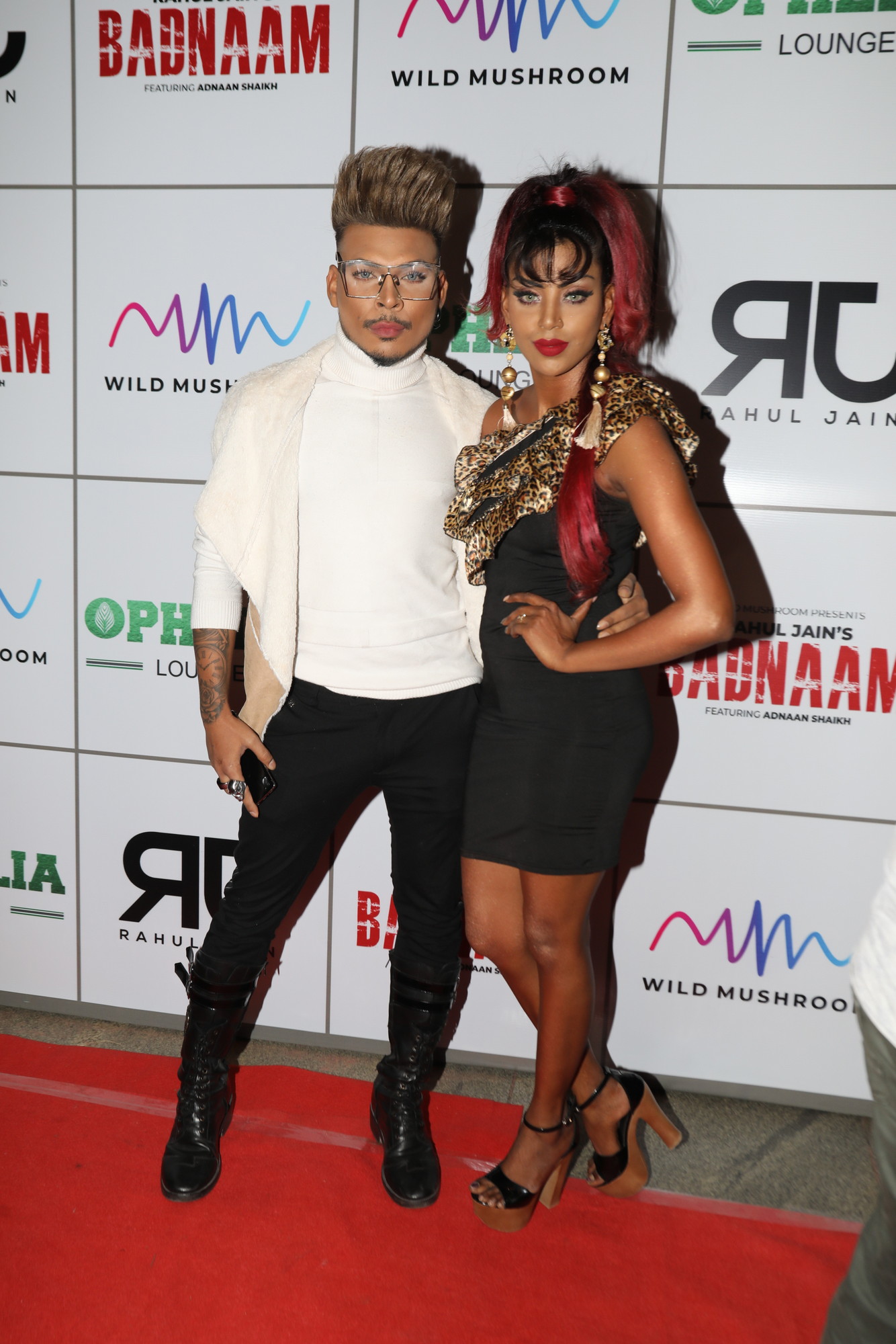 Qyuki Creator & Digital Star Adnaan Shaikh along with Mehak Manwani ...